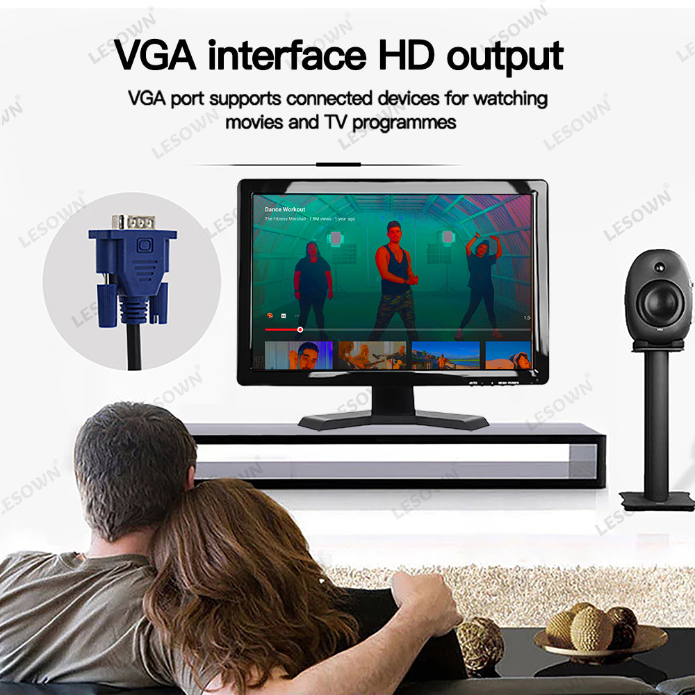 LESOWN N190 Industrial Display 19 inch Ultra Wide Touch Screen 1440x99 ...