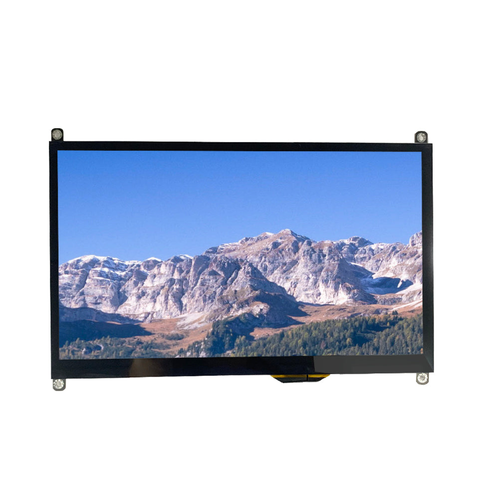 LESOWN R10-AT 10.1 inch Raspberry Pi Monitor 1024x600 HDMI Display ...